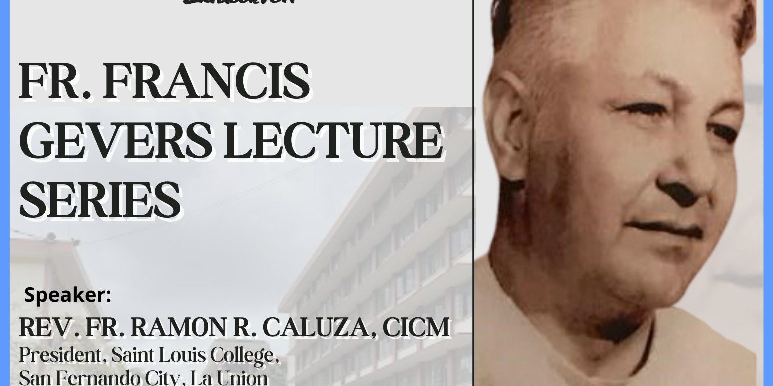 Fr. Francis Gevers Lecture Series Gevers Lecture Series