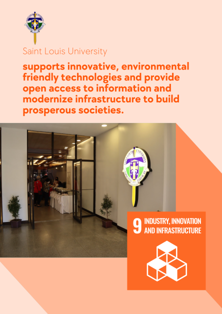 SDG 9: INDUSTRY, INNOVATION AND INFRASTRUCTURE - Saint Louis University ...