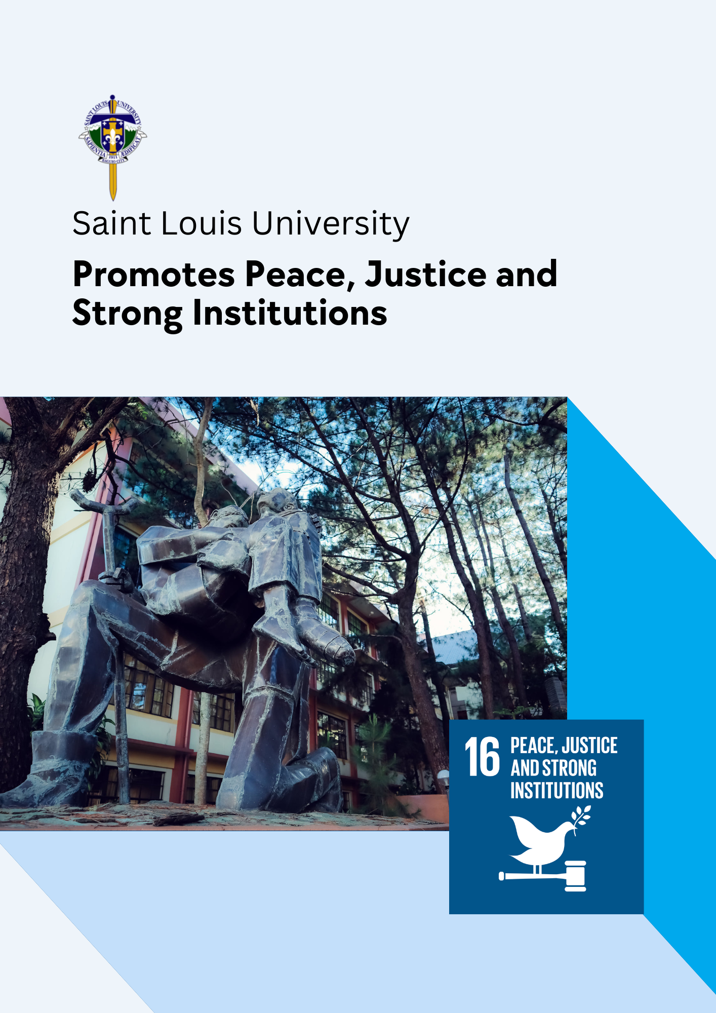 SDG 16: PEACE, JUSTICE AND STRONG INSTITUTIONS – Saint Louis University ...