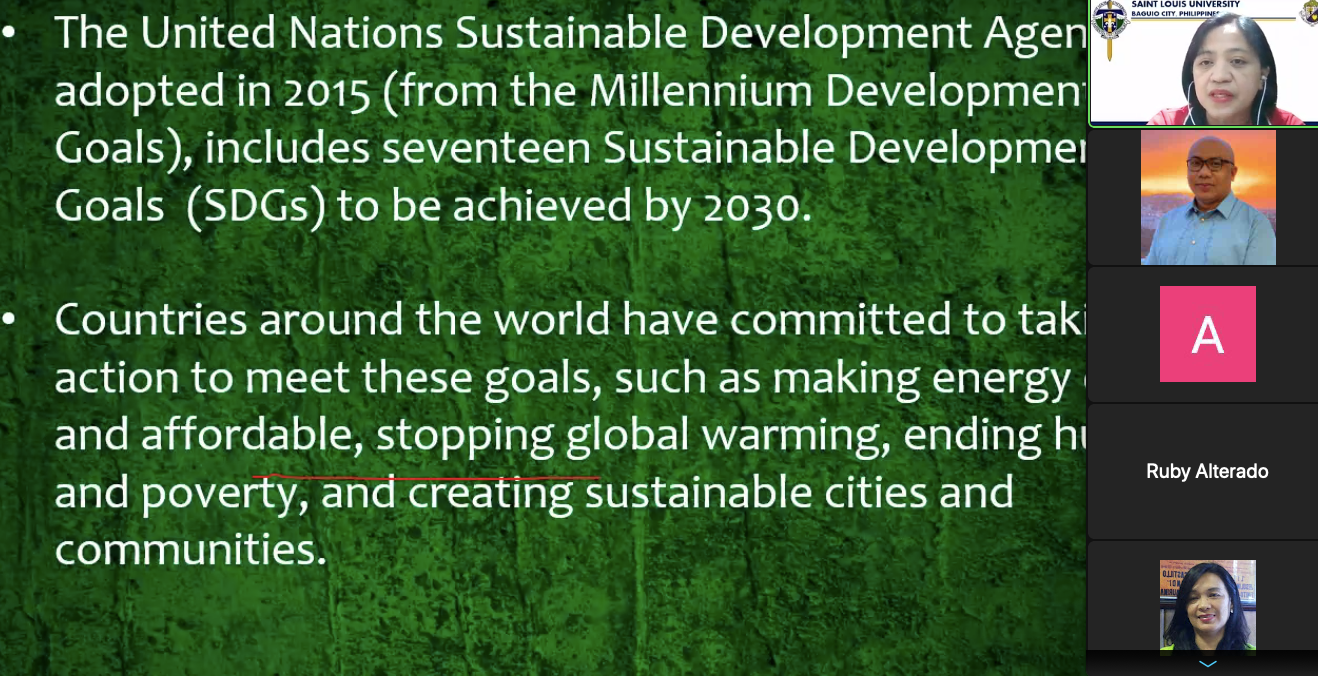 SLU and CEAP-CAR Conduct Webinar on Implementing Sustainable ...