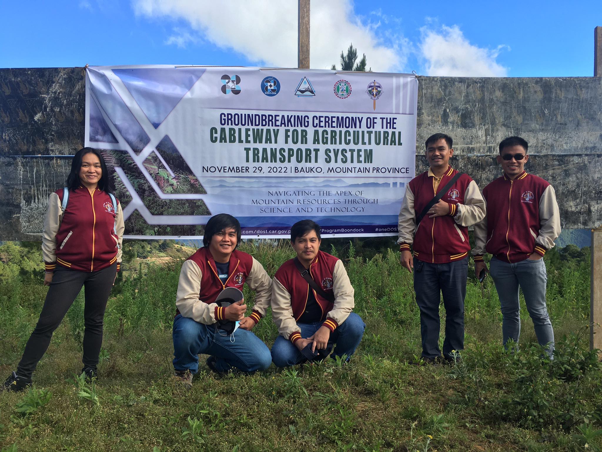 SLU under the DOST NICER program launched Cableway for Agricultural ...
