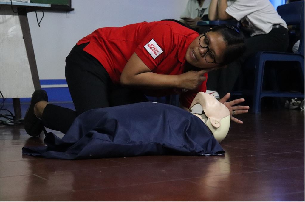 SLU Red Cross Society Conducts First Aid and Basic Life Support Lecture ...