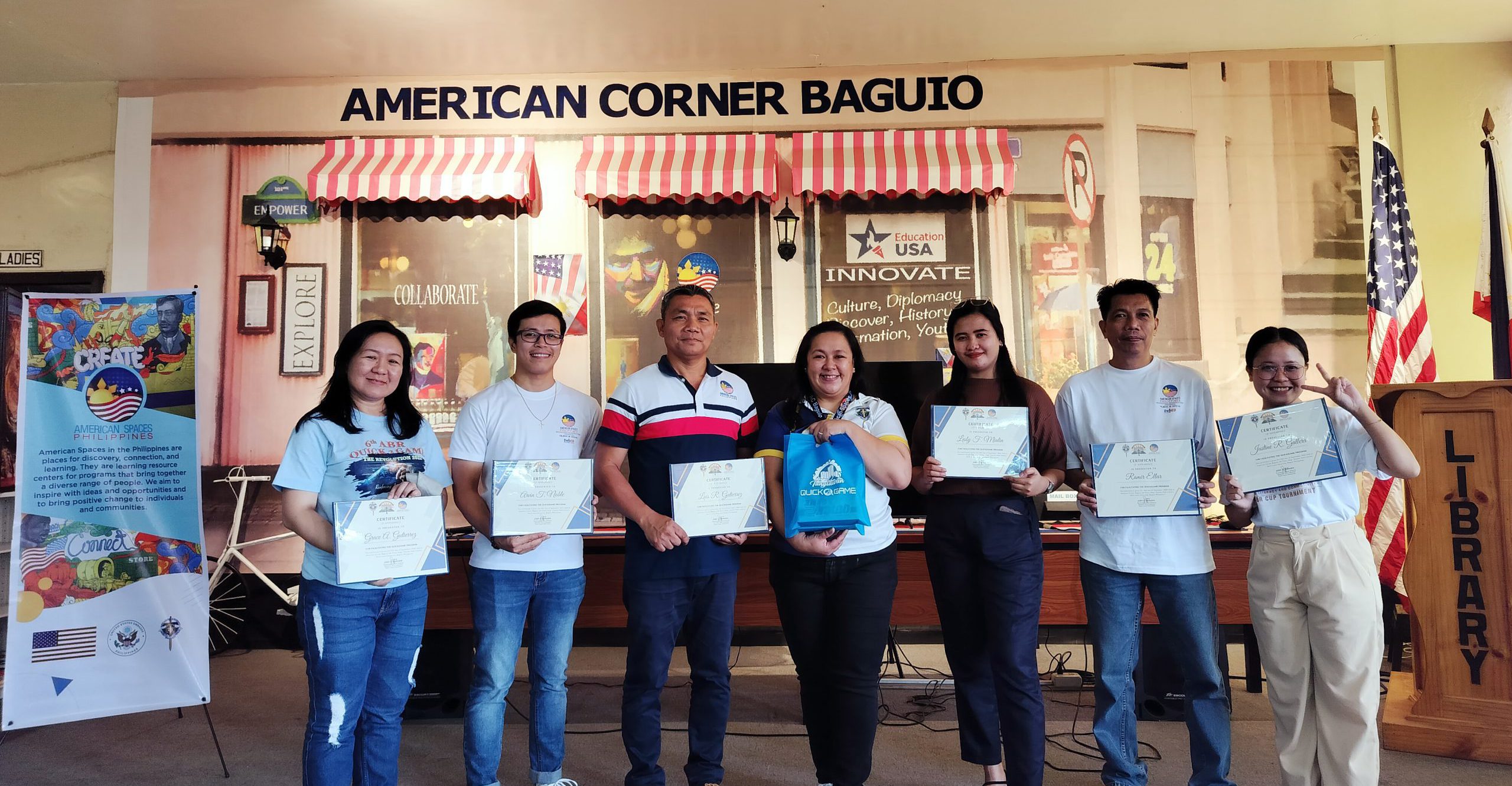 American Corner Baguio Hosts Quick2Game Session for SLU-LHS Students ...