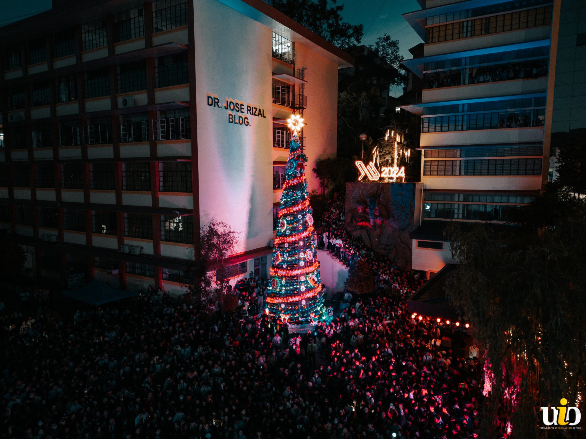 SLU illuminates Cordilleran-themed Christmas Tree in Grand 112th ...