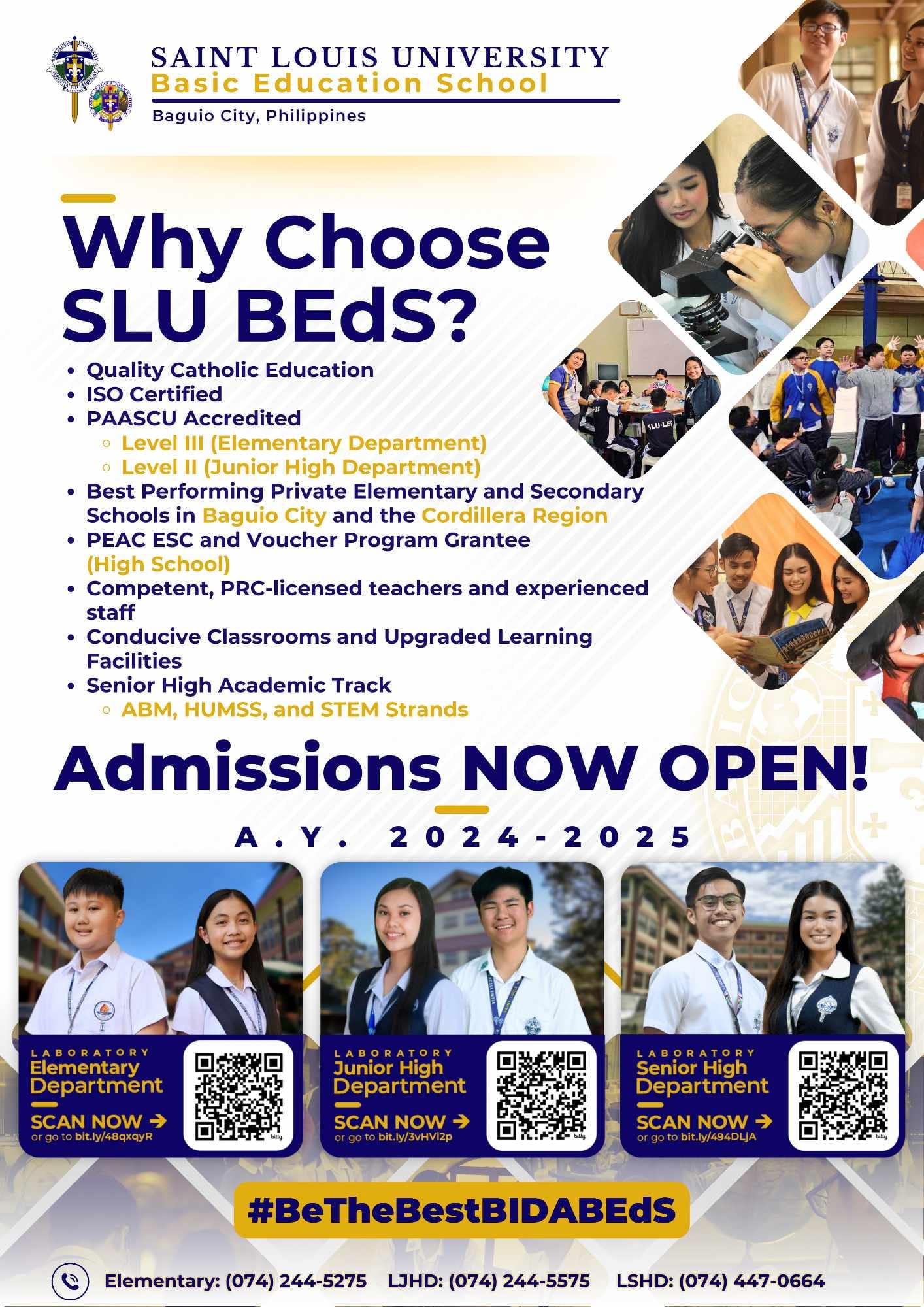 The SLU Basic Education School | BEdS - Saint Louis University, Philippines