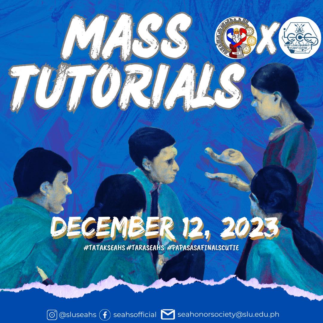 “Project MaTuto” mass tutorial initiative by SEAHS continues to help SEA students - Saint Louis ...