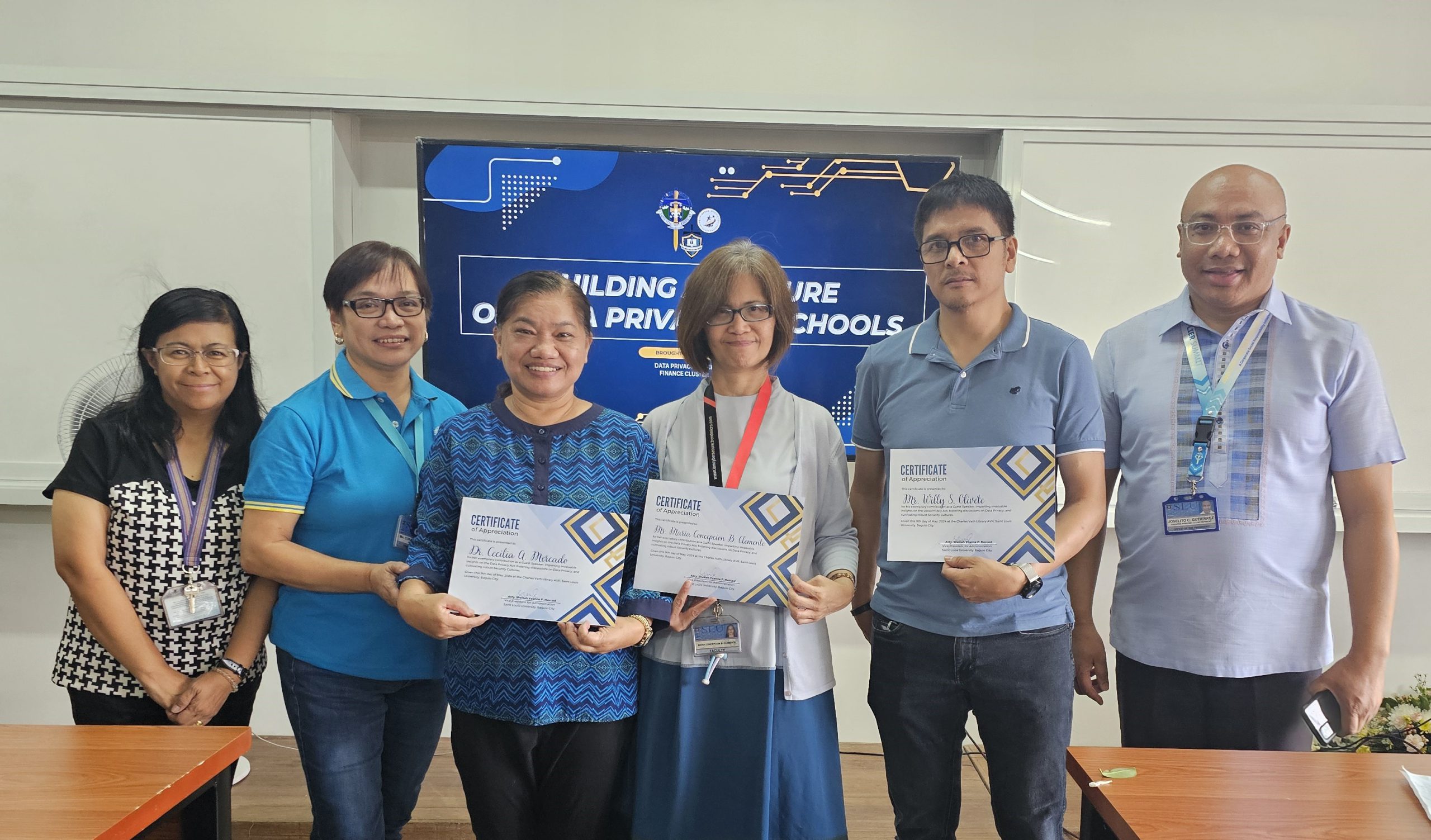 SLU Finance Cluster conducts “Building a Culture of Data Privacy in Schools” seminar – Saint ...