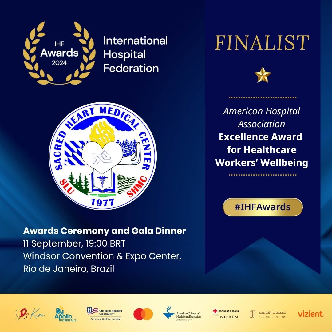 SLU-SHMC’s Healthcare Workers’ Wellbeing Initiative a finalist in IHF Awards 2024 - Saint Louis ...