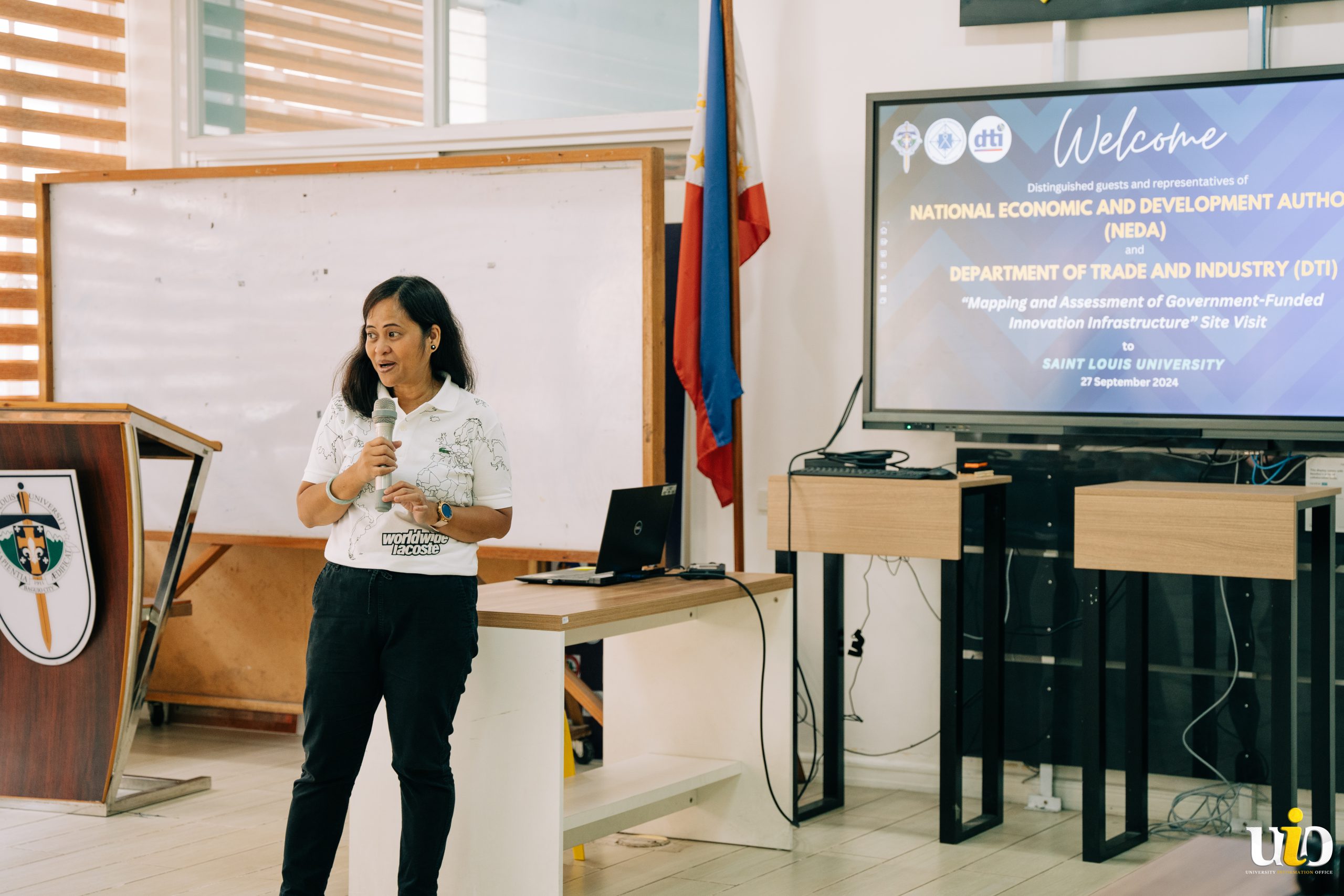 NEDA, DTI, and UNDP visit FabLab in SLU – Saint Louis University ...