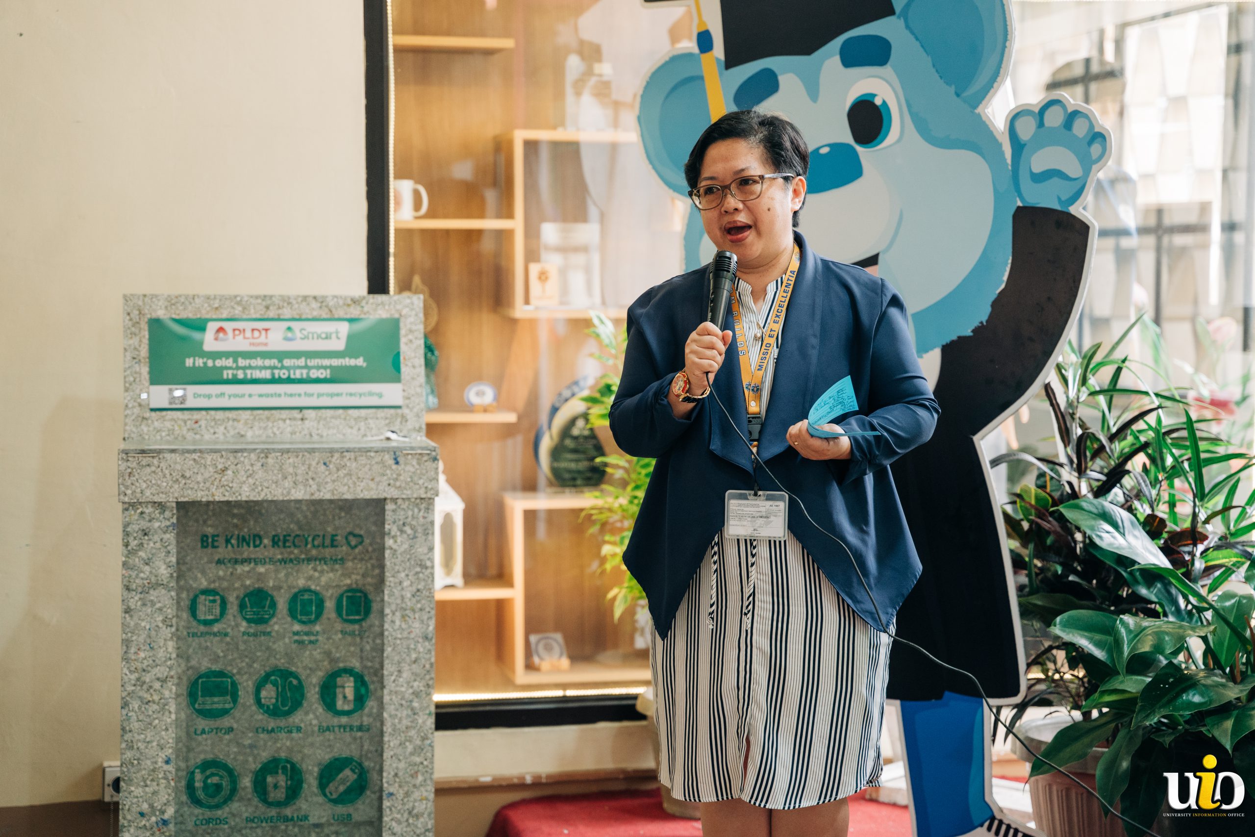 SLU, Smart roll out e-waste bin – Saint Louis University, Philippines