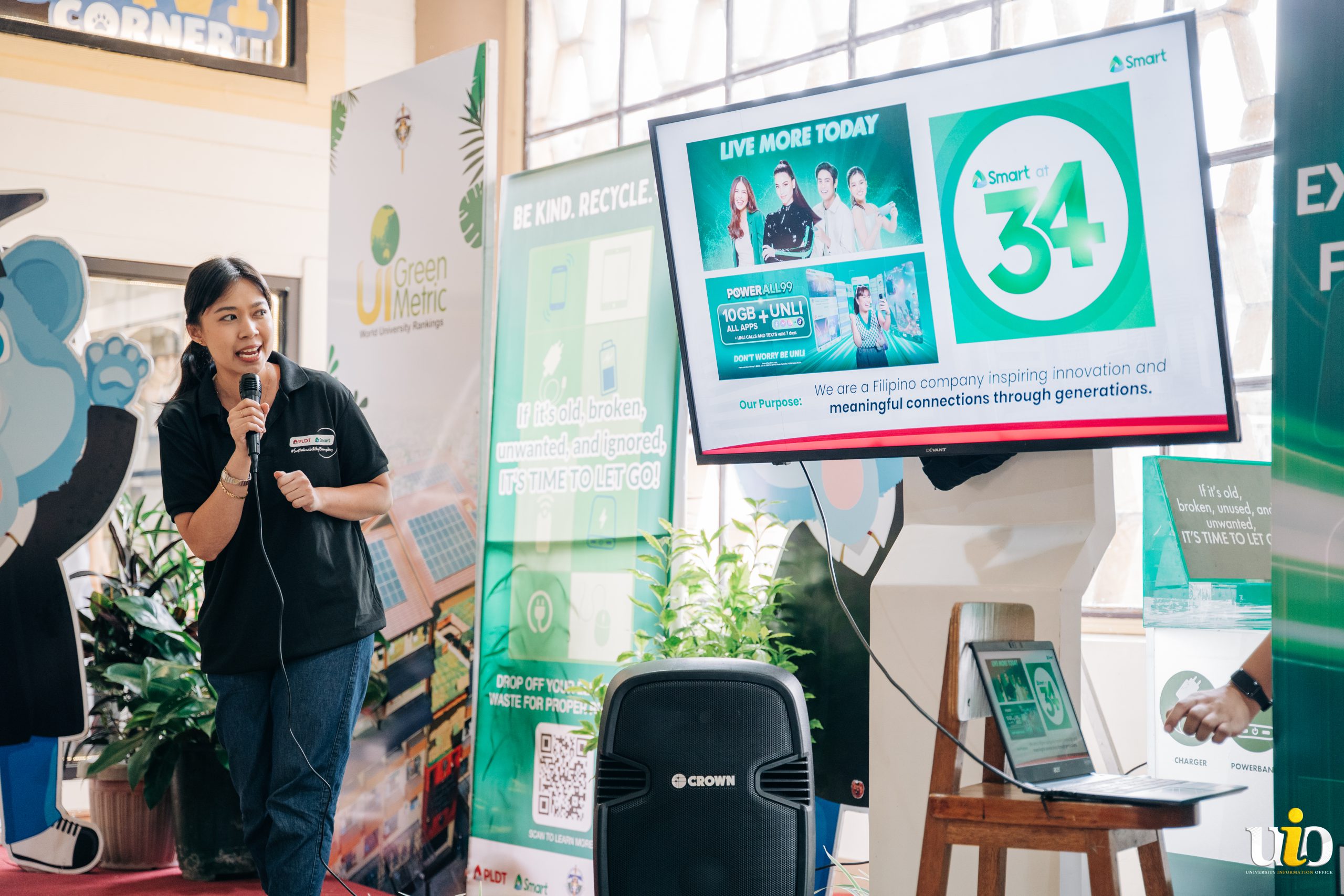 SLU, Smart roll out e-waste bin – Saint Louis University, Philippines