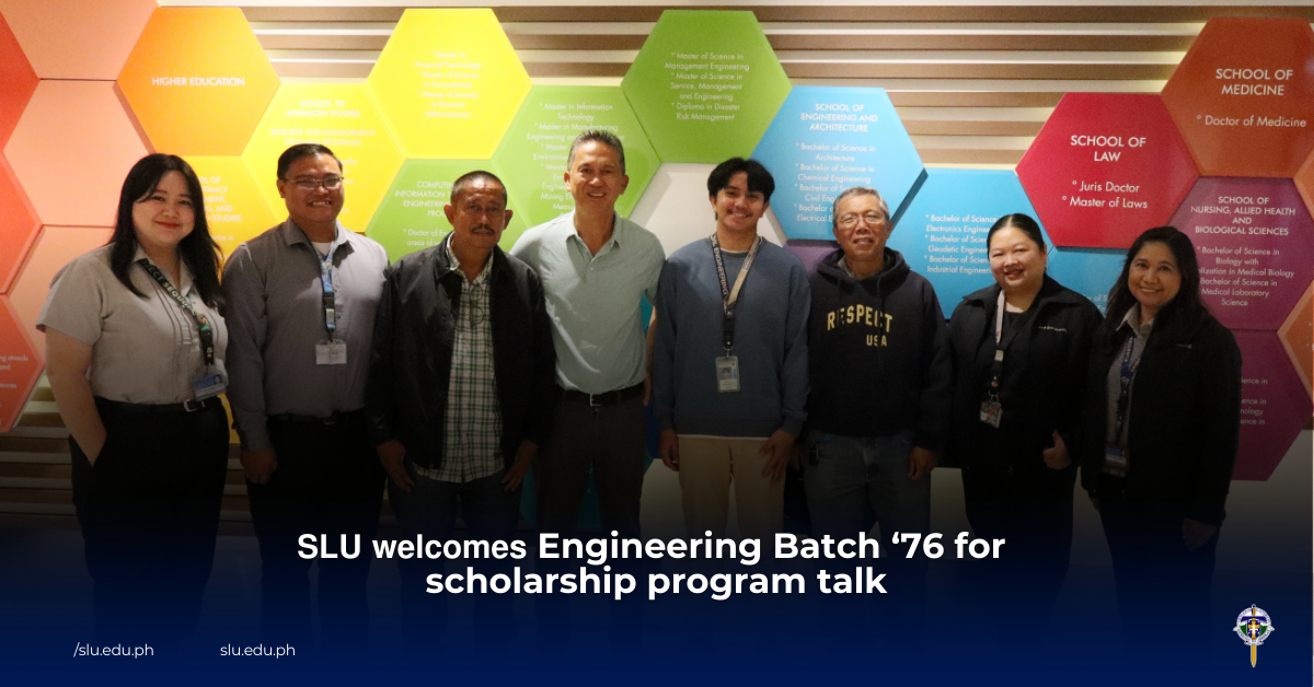 SLU welcomes Engineering Batch ’76 for scholarship program talk - Saint ...